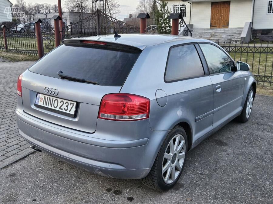 Audi A3 2007 in Ignalina, with an engine capacity of 2.00 L and mileage of 285 thousand km for 1850 €, photo 5 on AUTOMOTO.COM.LV