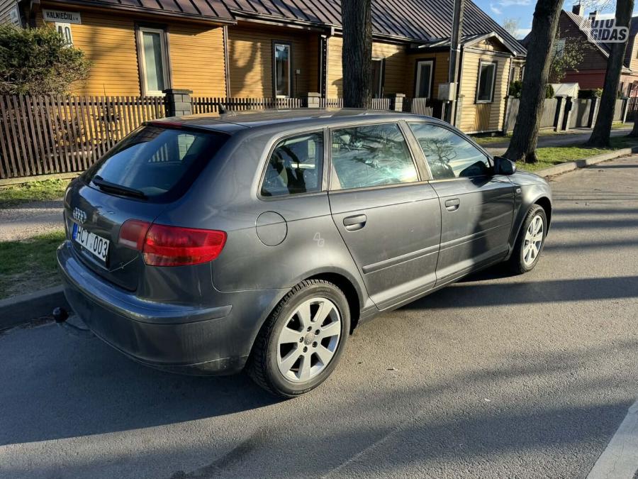 Audi A3 2007 in Kaunas, with an engine capacity of 1.90 L and mileage of 391 thousand km for 2850 €, photo 3 on AUTOMOTO.COM.LV