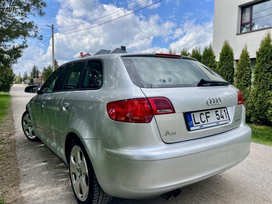Audi A3 2007 in Kaunas, with an engine capacity of 2.00 L and mileage of 298 thousand km for 2350 €, photo 6 on AUTOMOTO.COM.LV