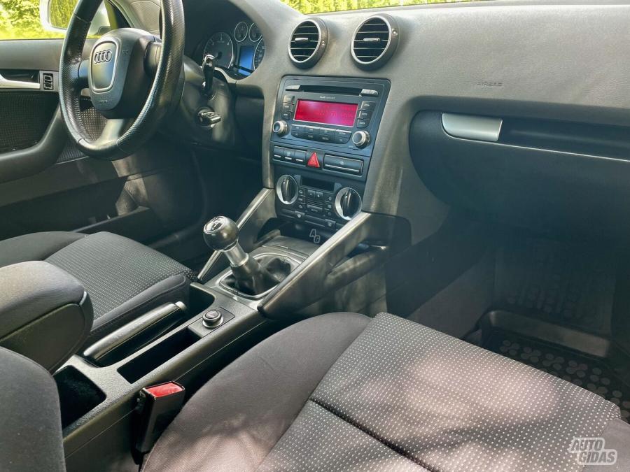 Audi A3 2007 in Kaunas, with an engine capacity of 2.00 L and mileage of 298 thousand km for 2350 €, photo 22 on AUTOMOTO.COM.LV