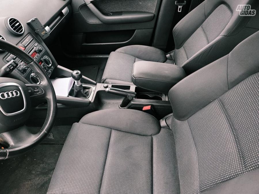 Audi A3 2007 in Siauliai, with an engine capacity of 2.00 L and mileage of 248 thousand km for 2500 €, photo 13 on AUTOMOTO.COM.LV