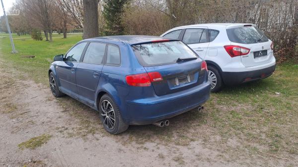 Audi A3 2007 in Vilnius, with an engine capacity of 1.90 L and mileage of 303 thousand km for 2800 €, photo 3 on AUTOMOTO.COM.LV