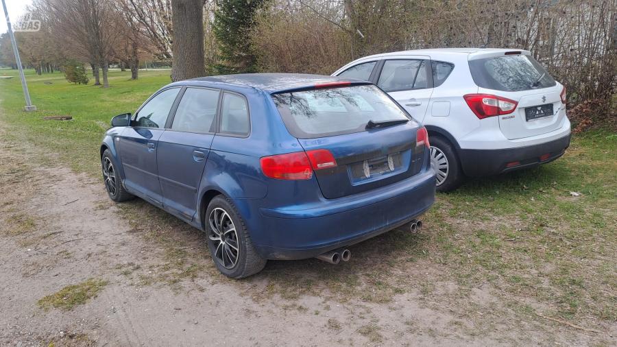 Audi A3 2007 Viļņa, ar dzinēja tilpumu 1.90 L un nobraukumu 303 tūkst. km par 2800 €, foto 4 vietnē AUTOMOTO.COM.LV
