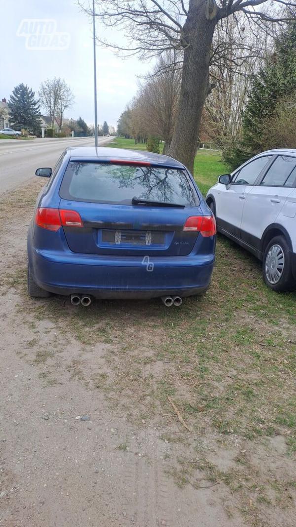 Audi A3 2007 in Vilnius, with an engine capacity of 1.90 L and mileage of 303 thousand km for 2800 €, photo 7 on AUTOMOTO.COM.LV