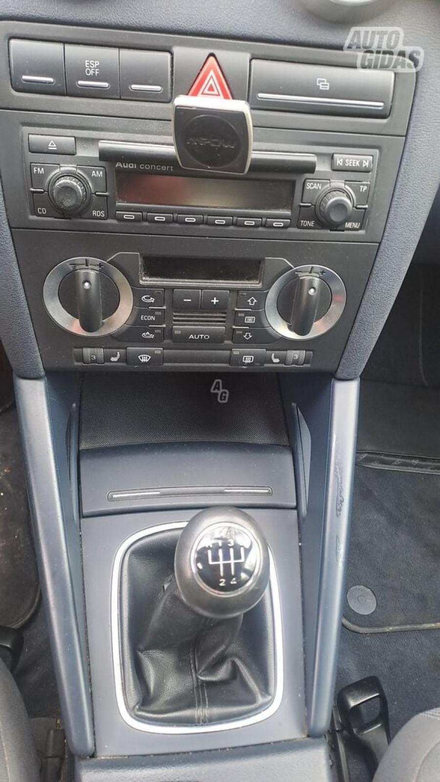 Audi A3 2007 Viļņa, ar dzinēja tilpumu 1.90 L un nobraukumu 303 tūkst. km par 2800 €, foto 13 vietnē AUTOMOTO.COM.LV