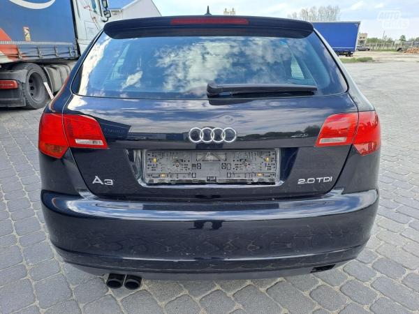 Audi A3 2007 in Alytus, with an engine capacity of 2.00 L and mileage of 286 thousand km for 2650 €, photo 6 on AUTOMOTO.COM.LV