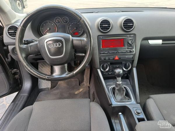 Audi A3 2007 in Alytus, with an engine capacity of 2.00 L and mileage of 286 thousand km for 2650 €, photo 10 on AUTOMOTO.COM.LV