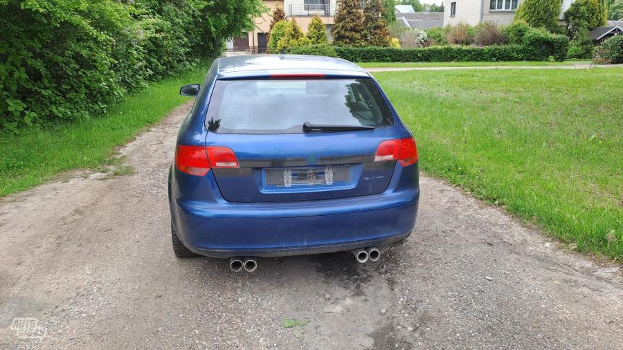 Audi A3 2007 in Vilnius, with an engine capacity of 1.90 L and mileage of 302 thousand km for 2450 €, photo 4 on AUTOMOTO.COM.LV