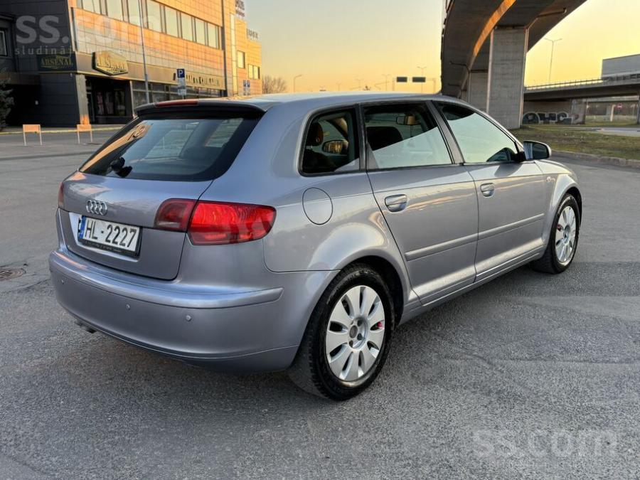 Audi A3 2007 Rīga, ar dzinēja tilpumu 1.90 L un nobraukumu 336 tūkst. km par 2250 €, foto 4 vietnē AUTOMOTO.COM.LV