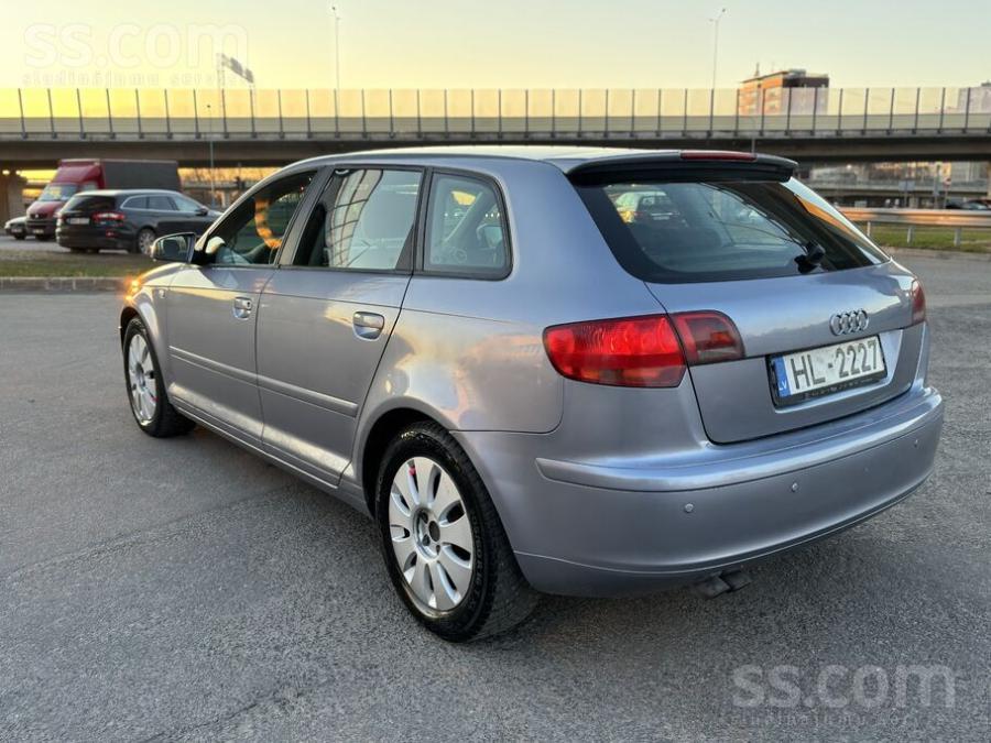 Audi A3 2007 Rīga, ar dzinēja tilpumu 1.90 L un nobraukumu 336 tūkst. km par 2250 €, foto 5 vietnē AUTOMOTO.COM.LV