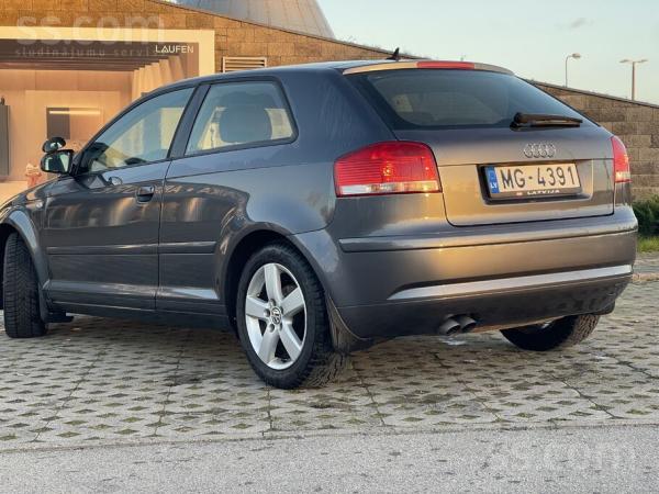 Audi A3 2007 in Riga, with an engine capacity of 2.00 L and mileage of 315 thousand km for 2800 €, photo 5 on AUTOMOTO.COM.LV