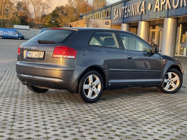 Audi A3 2007 in Riga, with an engine capacity of 2.00 L and mileage of 315 thousand km for 2800 €, photo 7 on AUTOMOTO.COM.LV