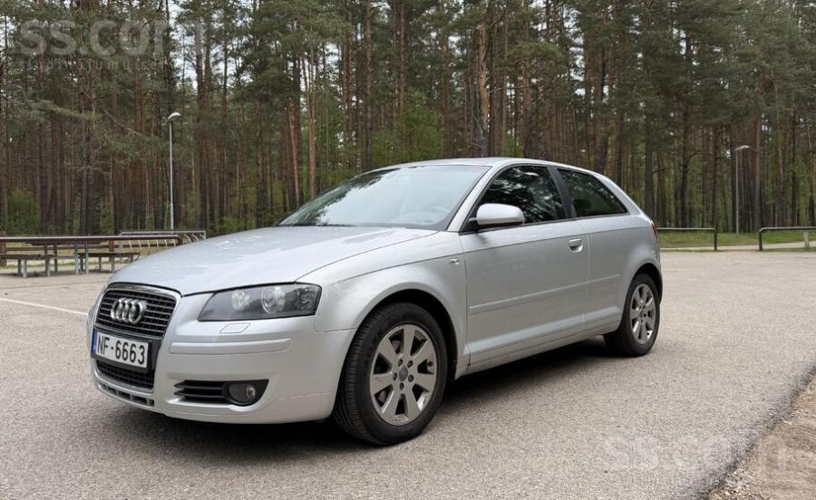 Audi A3 2007 in Daugavpils, with an engine capacity of 1.90 L and mileage of 247 thousand km for 2490 €, photo 1 on AUTOMOTO.COM.LV