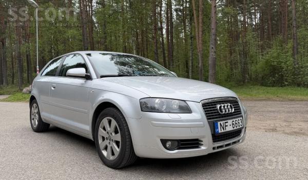 Audi A3 2007 in Daugavpils, with an engine capacity of 1.90 L and mileage of 247 thousand km for 2490 €, photo 2 on AUTOMOTO.COM.LV