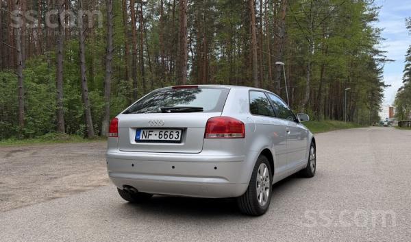 Audi A3 2007 in Daugavpils, with an engine capacity of 1.90 L and mileage of 247 thousand km for 2490 €, photo 3 on AUTOMOTO.COM.LV