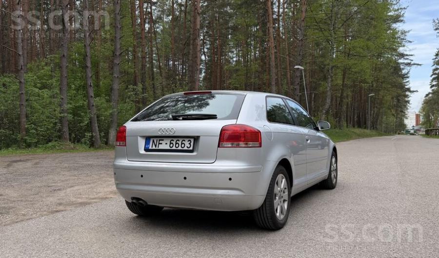 Audi A3 2007 in Daugavpils, with an engine capacity of 1.90 L and mileage of 247 thousand km for 2490 €, photo 4 on AUTOMOTO.COM.LV