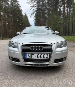 Audi A3 2007 in Daugavpils, with an engine capacity of 1.90 L and mileage of 247 thousand km for 2490 €, photo 6 on AUTOMOTO.COM.LV