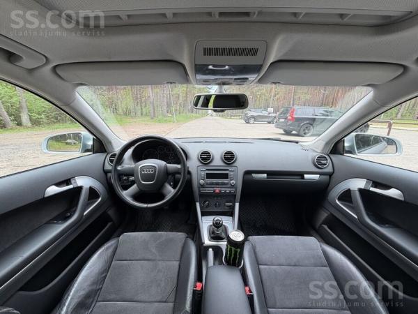 Audi A3 2007 in Daugavpils, with an engine capacity of 1.90 L and mileage of 247 thousand km for 2490 €, photo 6 on AUTOMOTO.COM.LV