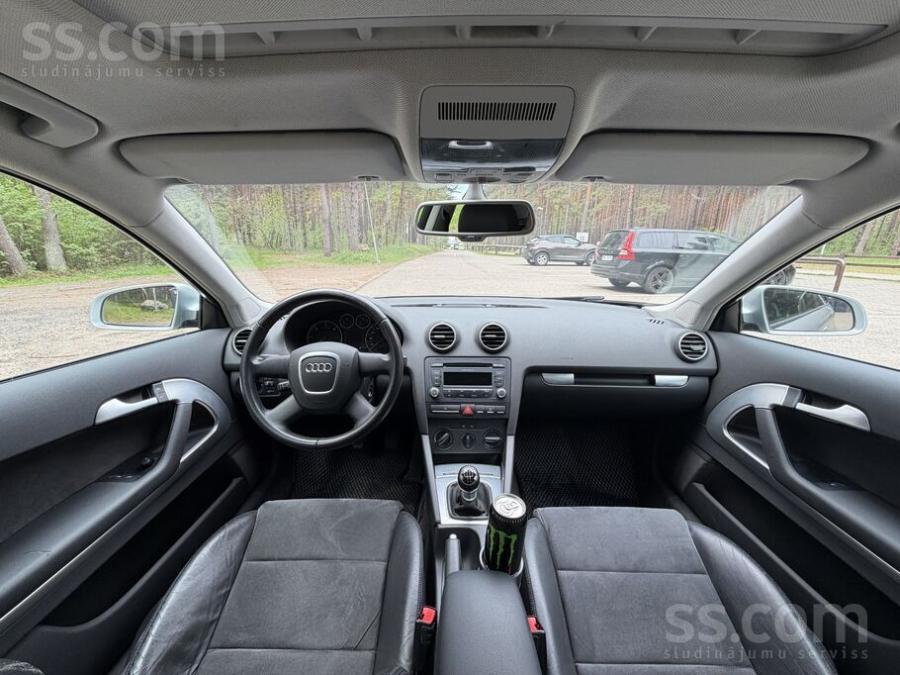 Audi A3 2007 in Daugavpils, with an engine capacity of 1.90 L and mileage of 247 thousand km for 2490 €, photo 7 on AUTOMOTO.COM.LV