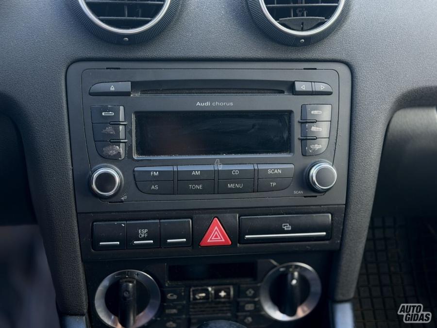 Audi A3 2007 in Kaunas, with an engine capacity of 2.00 L and mileage of 461 thousand km for 1500 €, photo 12 on AUTOMOTO.COM.LV