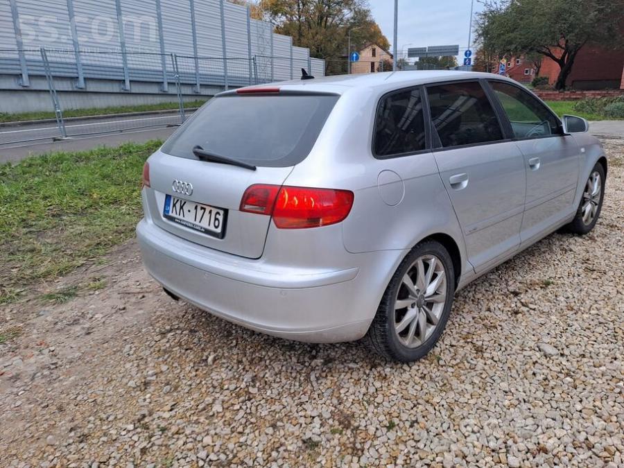 Audi A3 2007 Rīga, ar dzinēja tilpumu 2.00 L un nobraukumu 306 tūkst. km par 3300 €, foto 3 vietnē AUTOMOTO.COM.LV