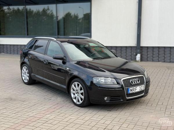 Audi A3 2007 in Vilnius, with an engine capacity of 2.00 L and mileage of 312 thousand km for 1900 €, photo 1 on AUTOMOTO.COM.LV