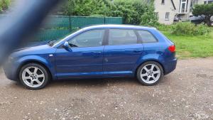 Audi A3 2007 in Vilnius, with an engine capacity of 1.90 L and mileage of 302 thousand km for 3450 €, photo 9 on AUTOMOTO.COM.LV