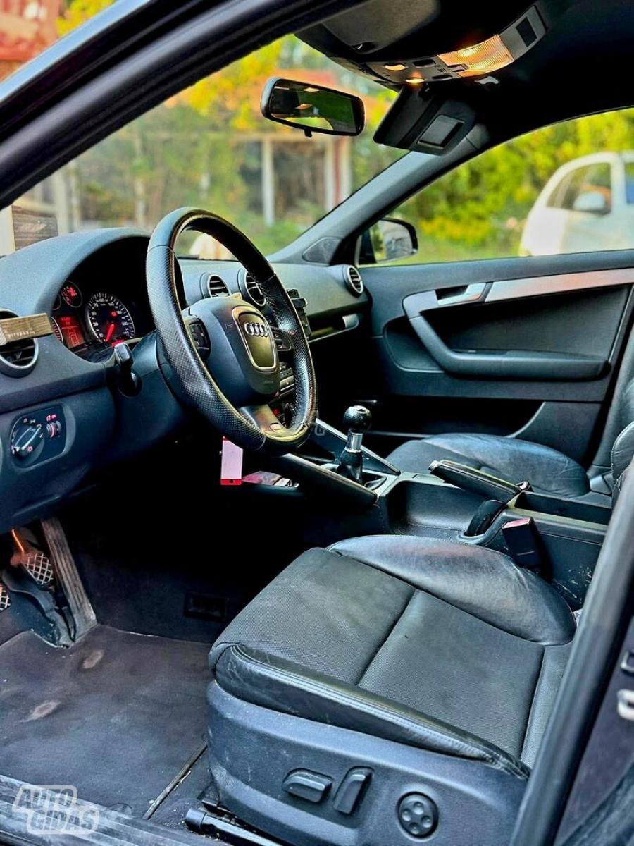 Audi A3 2007 Kauņa, ar dzinēja tilpumu 2.00 L un nobraukumu 314 tūkst. km par 2850 €, foto 17 vietnē AUTOMOTO.COM.LV