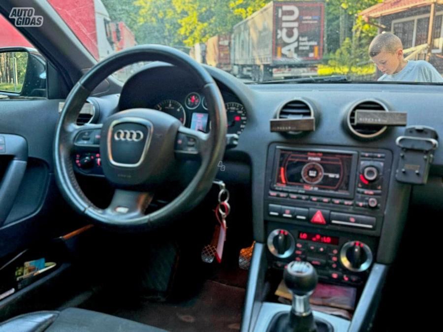 Audi A3 2007 Kauņa, ar dzinēja tilpumu 2.00 L un nobraukumu 314 tūkst. km par 2850 €, foto 19 vietnē AUTOMOTO.COM.LV