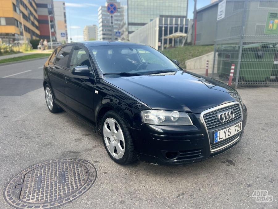 Audi A3 2007 Viļņa, ar dzinēja tilpumu 2.00 L un nobraukumu 341 tūkst. km par 2200 €, foto 1 vietnē AUTOMOTO.COM.LV