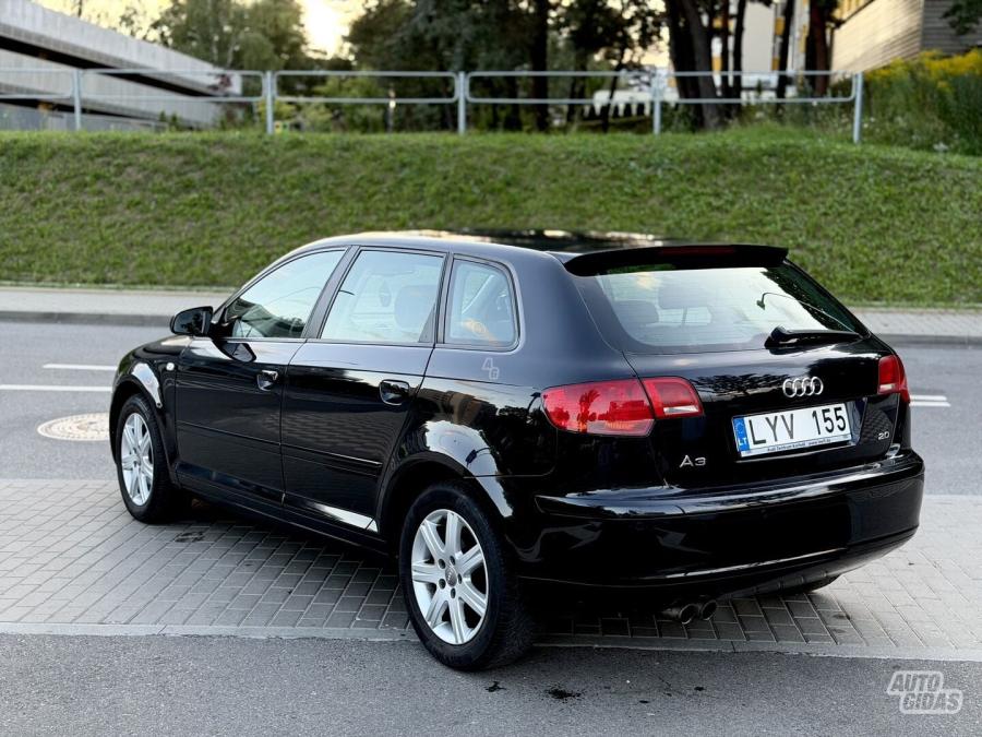 Audi A3 2007 Viļņa, ar dzinēja tilpumu 2.00 L un nobraukumu 247 tūkst. km par 3400 €, foto 6 vietnē AUTOMOTO.COM.LV