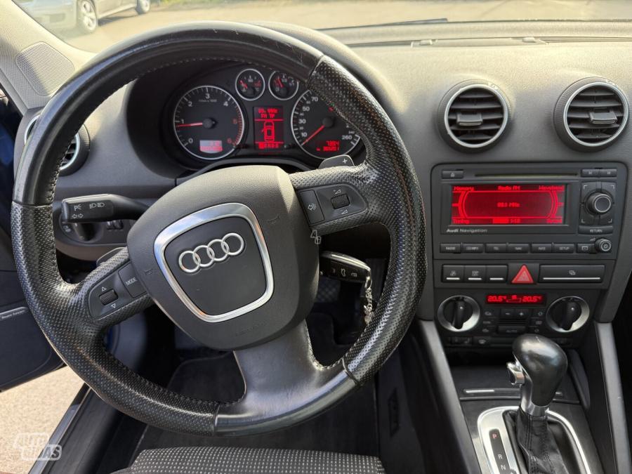 Audi A3 2007 in Klaipeda, with an engine capacity of 2.00 L and mileage of 353 thousand km for 3700 €, photo 9 on AUTOMOTO.COM.LV
