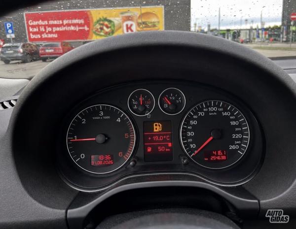 Audi A3 2007 Kauņa, ar dzinēja tilpumu 2.00 L un nobraukumu 254 tūkst. km par 1650 €, foto 5 vietnē AUTOMOTO.COM.LV