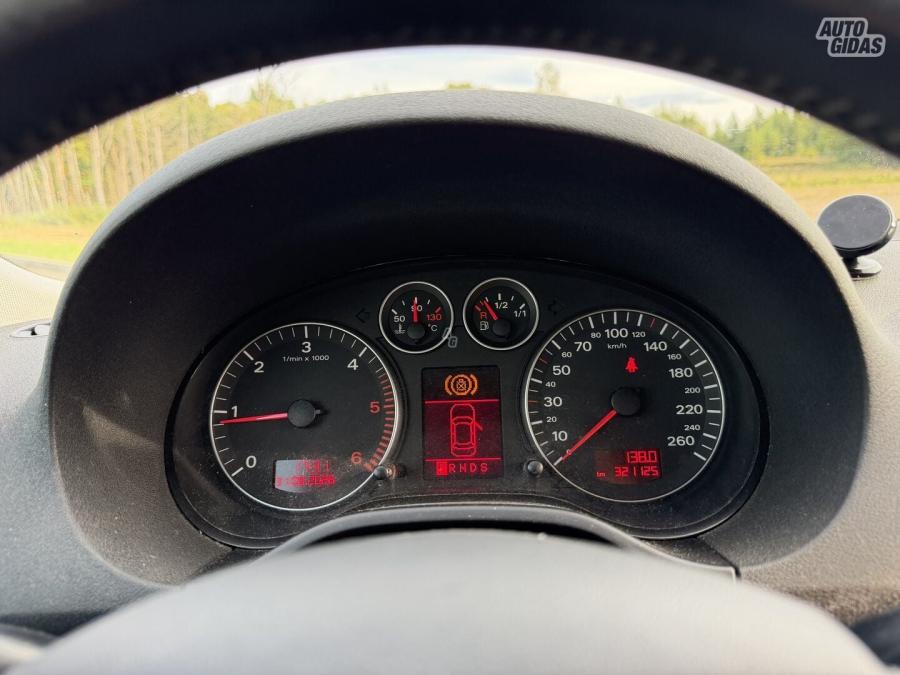 Audi A3 2007 Utena, ar dzinēja tilpumu 2.00 L un nobraukumu 321 tūkst. km par 2650 €, foto 11 vietnē AUTOMOTO.COM.LV