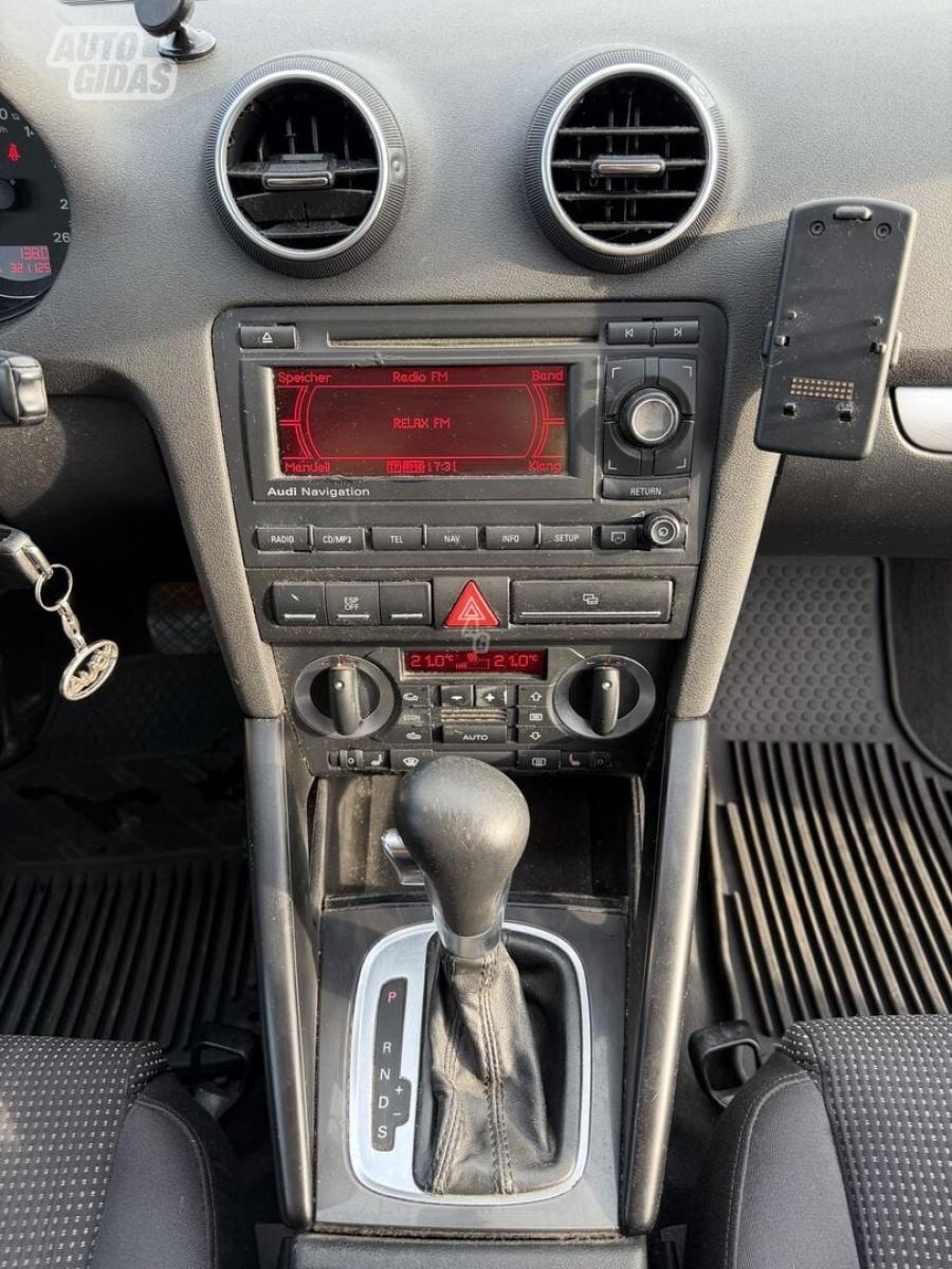 Audi A3 2007 Utena, ar dzinēja tilpumu 2.00 L un nobraukumu 321 tūkst. km par 2650 €, foto 13 vietnē AUTOMOTO.COM.LV