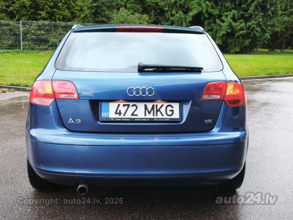 Audi A3 2007 in Tartu, with an engine capacity of 1.60 L and mileage of 229 thousand km for 2999 €, photo 6 on AUTOMOTO.COM.LV