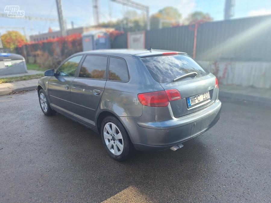 Audi A3 2007 in Klaipeda, with an engine capacity of 2.00 L and mileage of 0 thousand km for 1999 €, photo 7 on AUTOMOTO.COM.LV