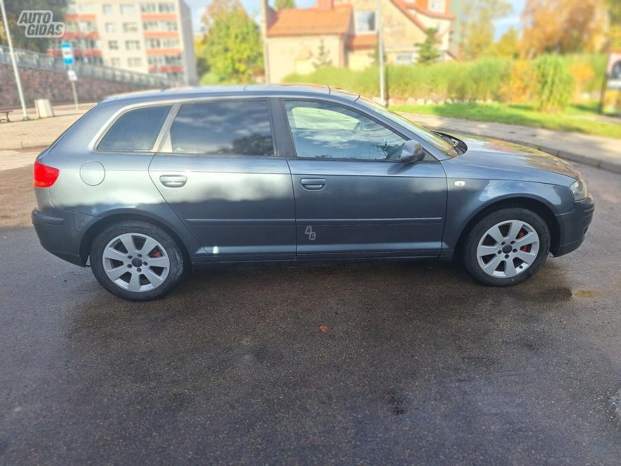 Audi A3 2007 in Klaipeda, with an engine capacity of 2.00 L and mileage of 0 thousand km for 1999 €, photo 8 on AUTOMOTO.COM.LV
