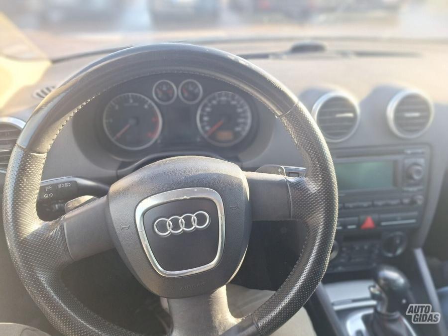 Audi A3 2007 in Klaipeda, with an engine capacity of 2.00 L and mileage of 0 thousand km for 1999 €, photo 21 on AUTOMOTO.COM.LV