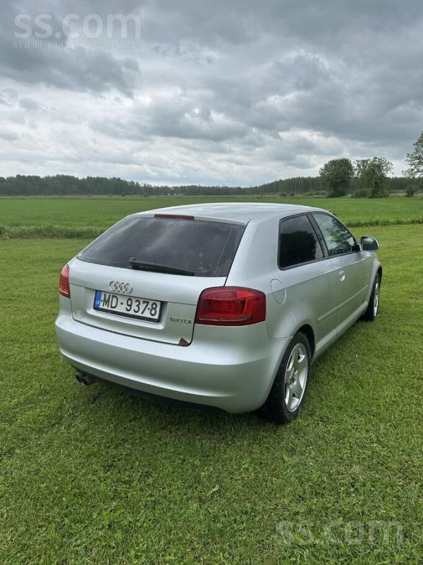 Audi A3 2008 in Riga, with an engine capacity of 1.90 L and mileage of 325 thousand km for 3000 €, photo 7 on AUTOMOTO.COM.LV
