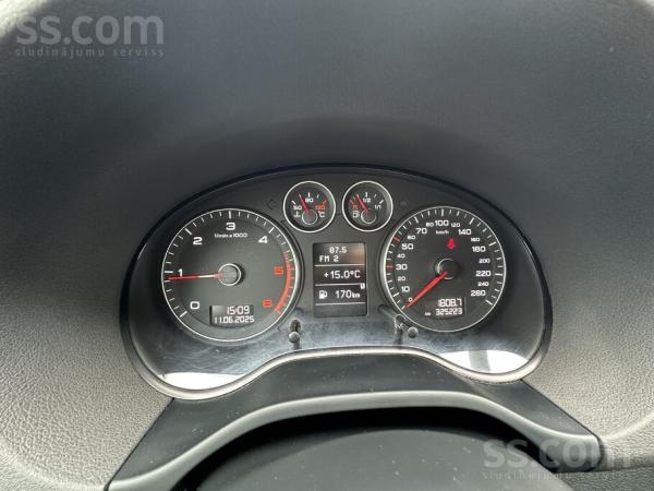 Audi A3 2008 in Riga, with an engine capacity of 1.90 L and mileage of 325 thousand km for 3000 €, photo 8 on AUTOMOTO.COM.LV