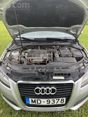 Audi A3 2008 in Riga, with an engine capacity of 1.90 L and mileage of 325 thousand km for 3000 €, photo 11 on AUTOMOTO.COM.LV