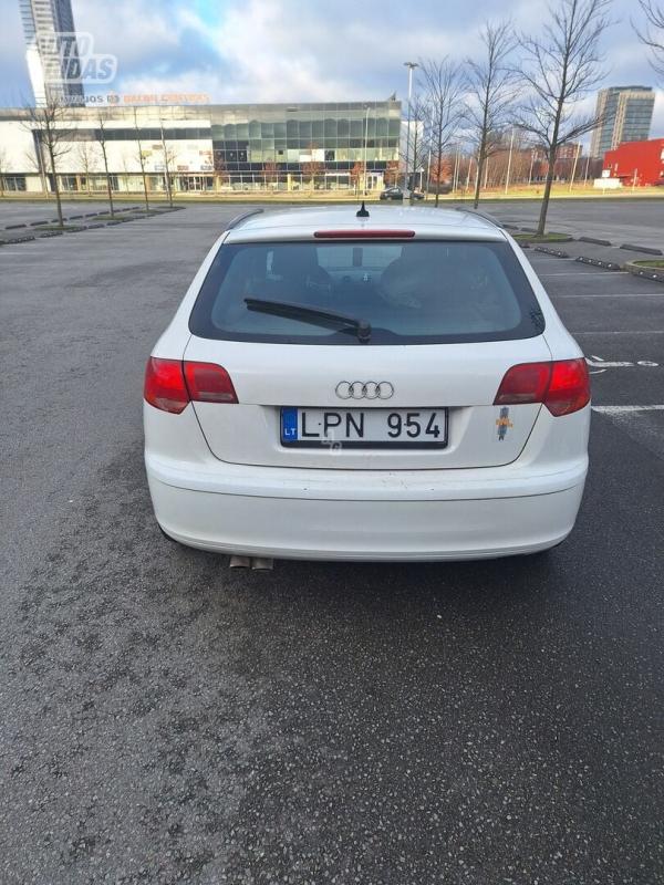 Audi A3 2008 in Klaipeda, with an engine capacity of 2.00 L and mileage of 285 thousand km for 1550 €, photo 6 on AUTOMOTO.COM.LV
