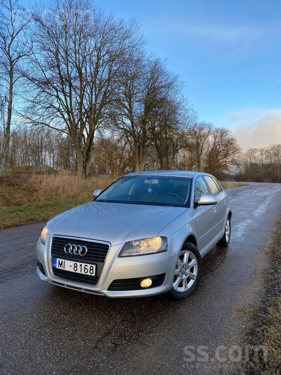 Audi A3 2008 in Riga, with an engine capacity of 1.90 L and mileage of 212 thousand km for 4350 €, photo 1 on AUTOMOTO.COM.LV
