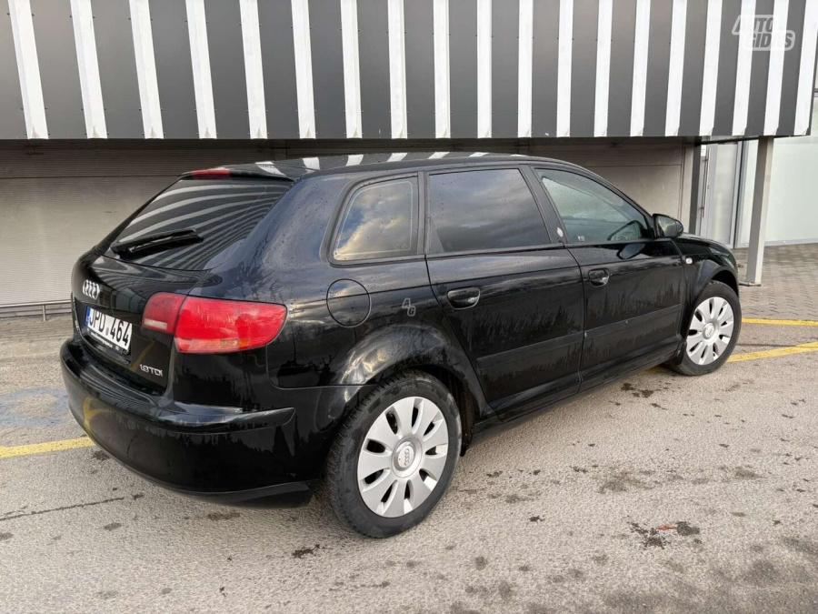 Audi A3 2008 Šauļi, ar dzinēja tilpumu 1.90 L un nobraukumu 406 tūkst. km par 1850 €, foto 3 vietnē AUTOMOTO.COM.LV