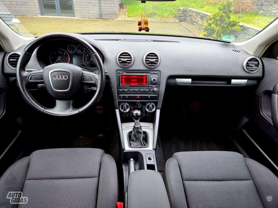 Audi A3 2008 Viļņa, ar dzinēja tilpumu 2.00 L un nobraukumu 186 tūkst. km par 4650 €, foto 15 vietnē AUTOMOTO.COM.LV