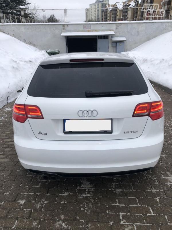Audi A3 2008 Viļņa, ar dzinēja tilpumu 1.90 L un nobraukumu 242 tūkst. km par 5200 €, foto 4 vietnē AUTOMOTO.COM.LV