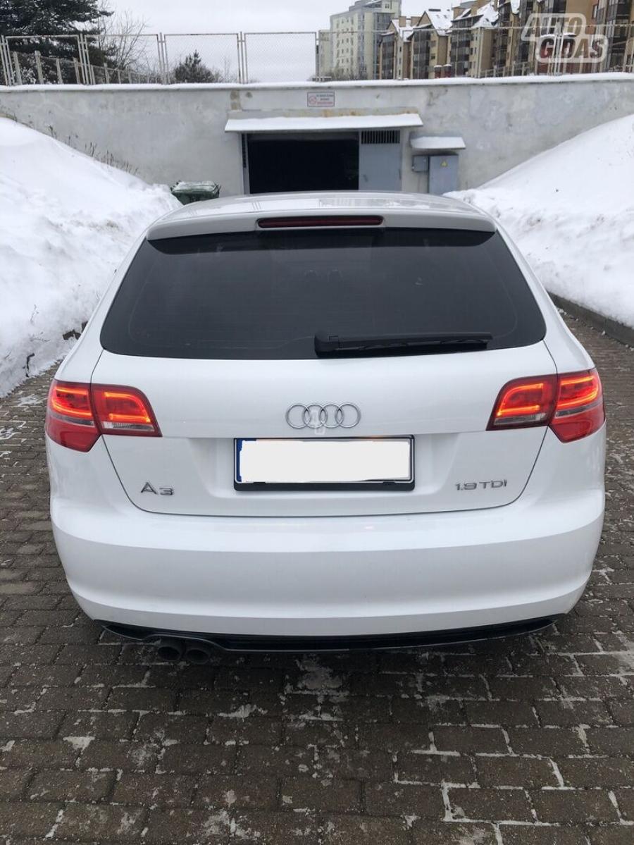 Audi A3 2008 Viļņa, ar dzinēja tilpumu 1.90 L un nobraukumu 242 tūkst. km par 4950 €, foto 4 vietnē AUTOMOTO.COM.LV