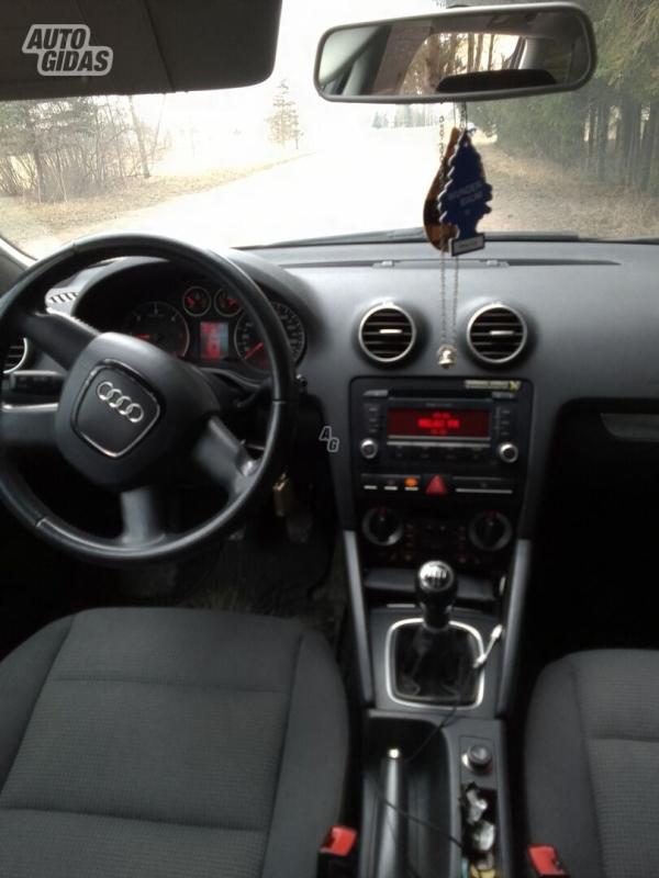 Audi A3 2008 in Siauliai, with an engine capacity of 1.90 L and mileage of 340 thousand km for 3250 €, photo 7 on AUTOMOTO.COM.LV