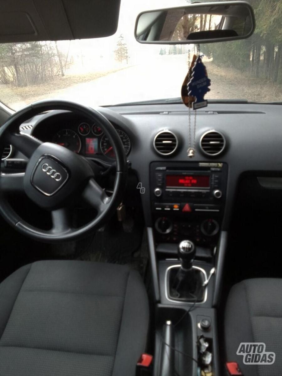 Audi A3 2008 in Siauliai, with an engine capacity of 1.90 L and mileage of 321 thousand km for 3100 €, photo 1 on AUTOMOTO.COM.LV